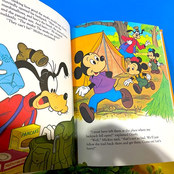 Disney | Toys | Disneys Mickey Mouse Stories Vtg 989 A Golden Treasury ...